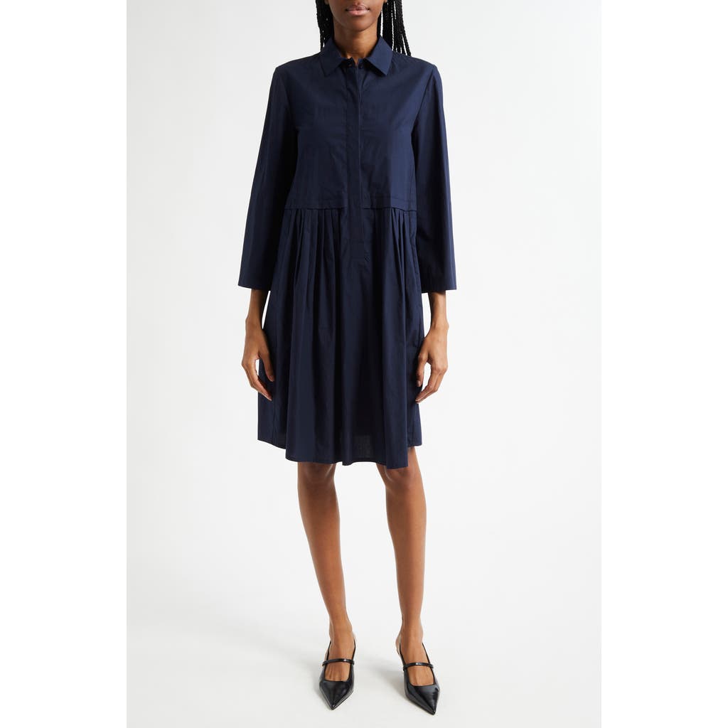 EMPORIO ARMANI Emporio Armani Cotton Poplin Shirtdress